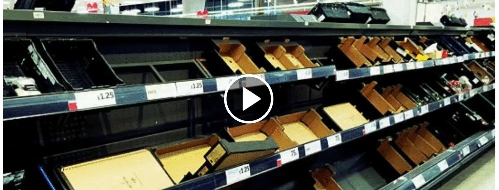Russisk medie: Danske supermarkeder er løbet tør for grøntsager ...