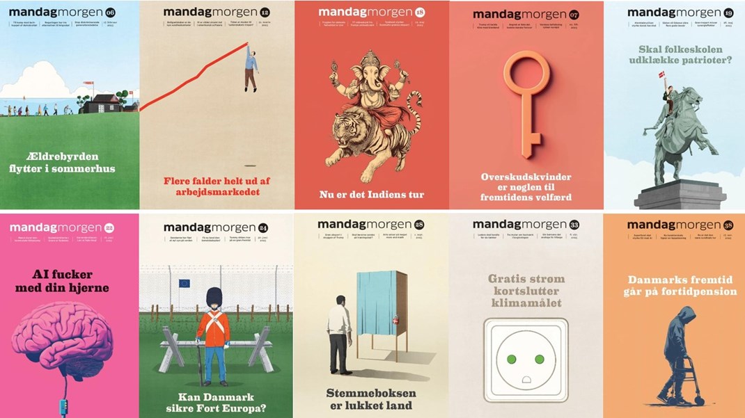 10 forsider, der satte historien smukt i scene - Mandag Morgen
